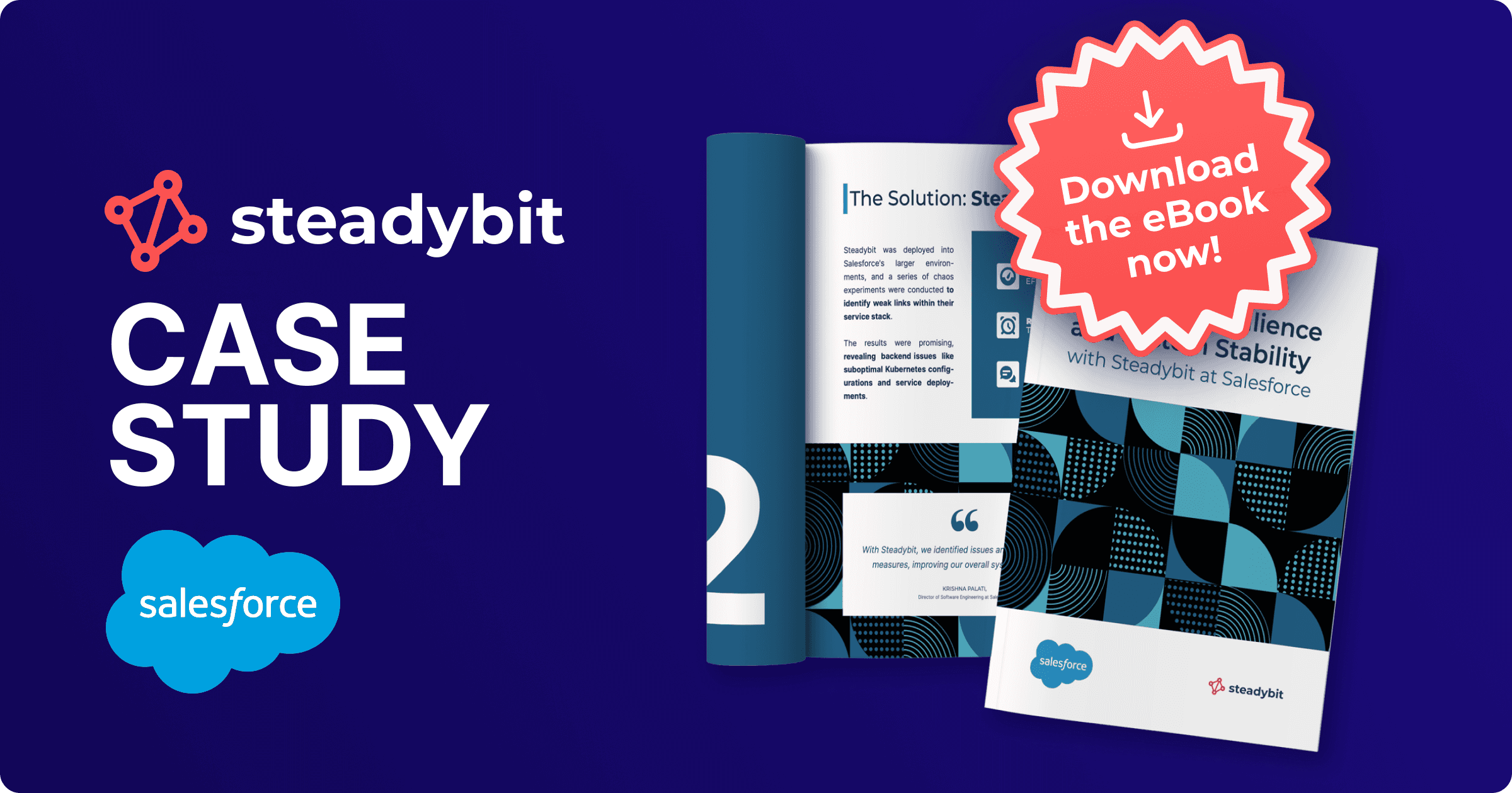 Steadybit Case Study | Salesforce On Target To Reach 99.99% Uptime